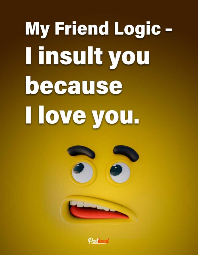 35 Hilarious Sarcastic Quotes For Friends To Insult Funny – Posthood